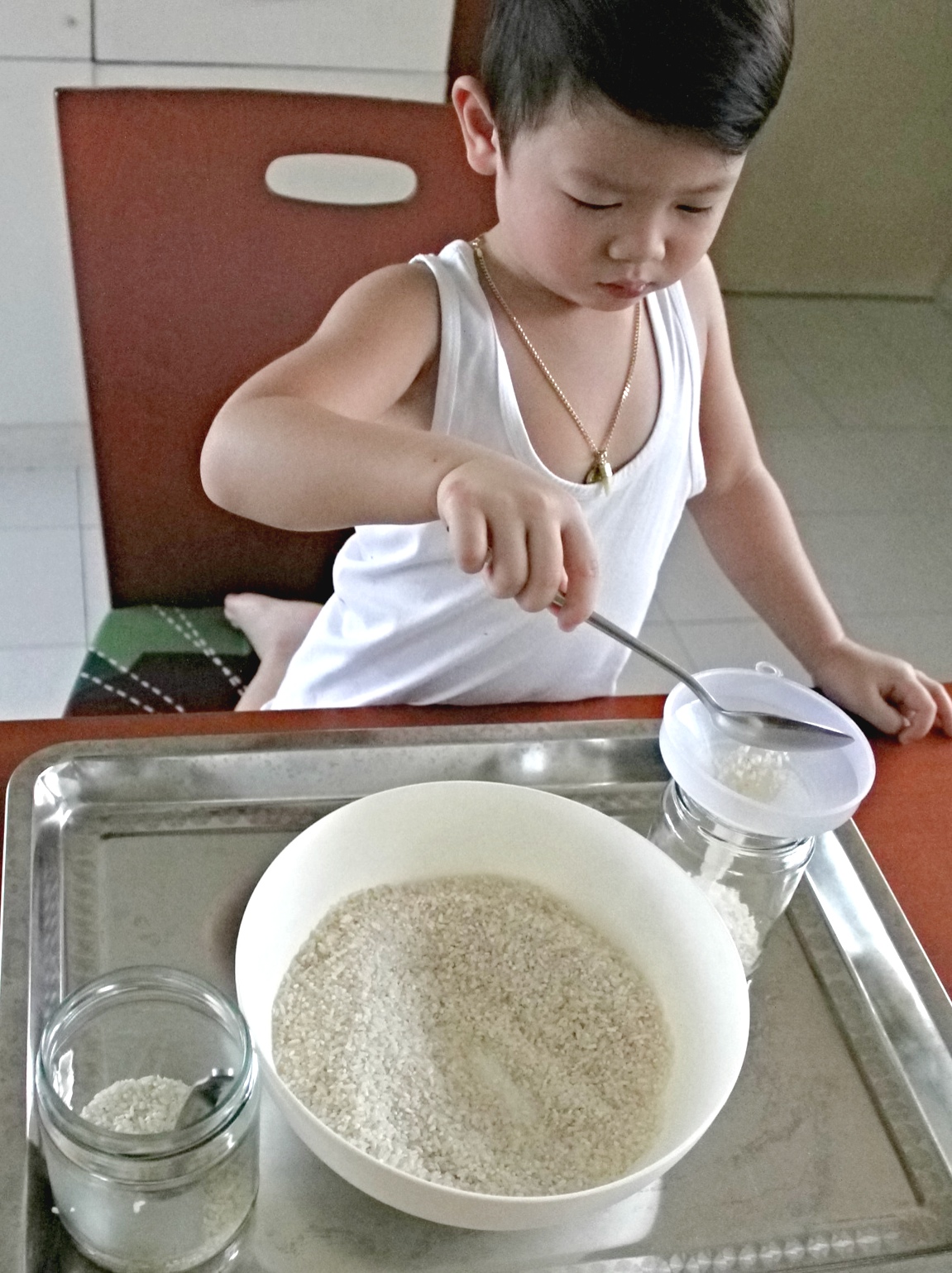 Rice Scooping – Domestic Goddess Tonni